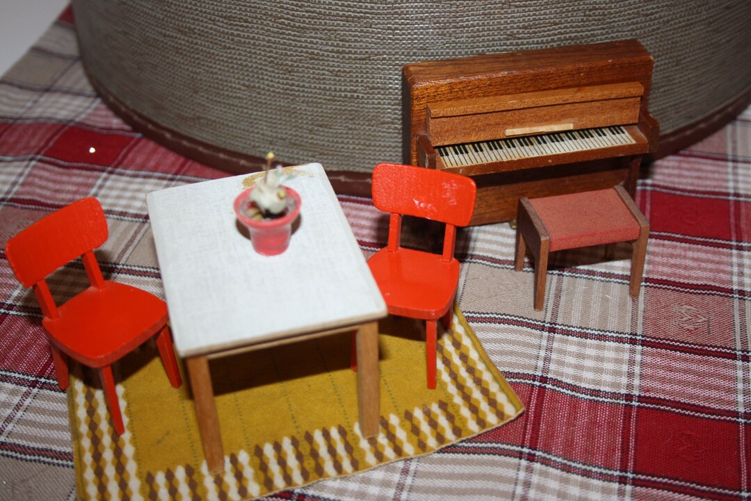 Trouvaille rare / Meubles vintage Lundby Dollhouse / Suède années 1970 ...