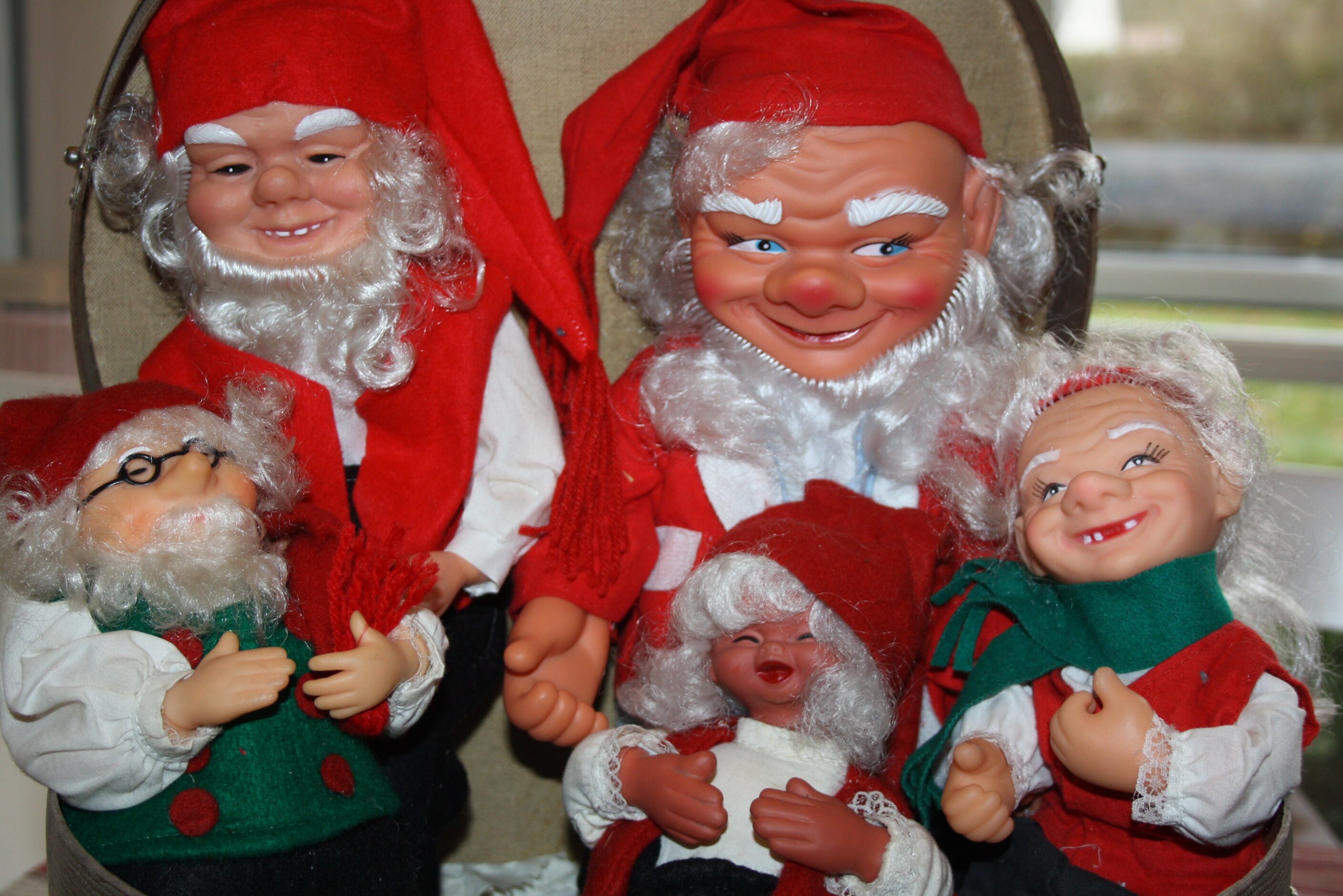 Rare Find/ Amazing Gnomes / 5 Different Vintage Gnomes / All in ...