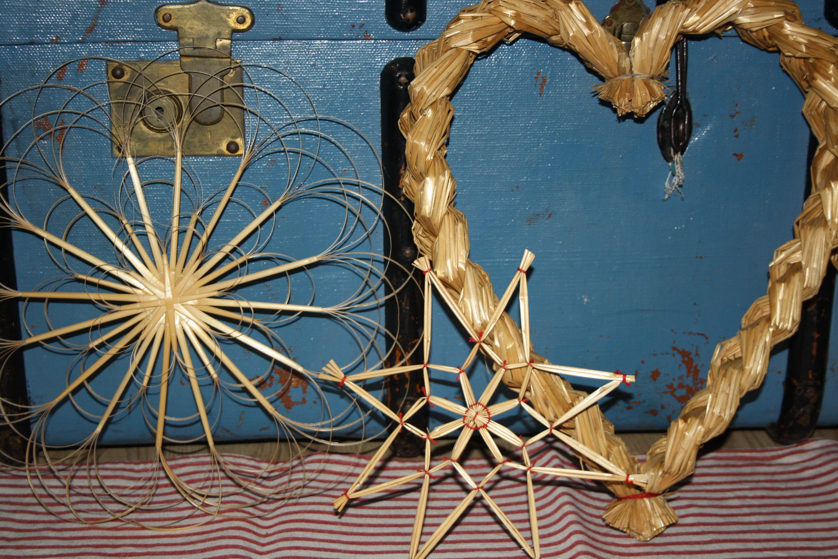 Amazing Set of Swedish Straw Figure / Design / Many Different / Lovely ...