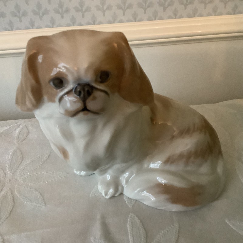 Royal Copenhagen Pekingese - Etsy