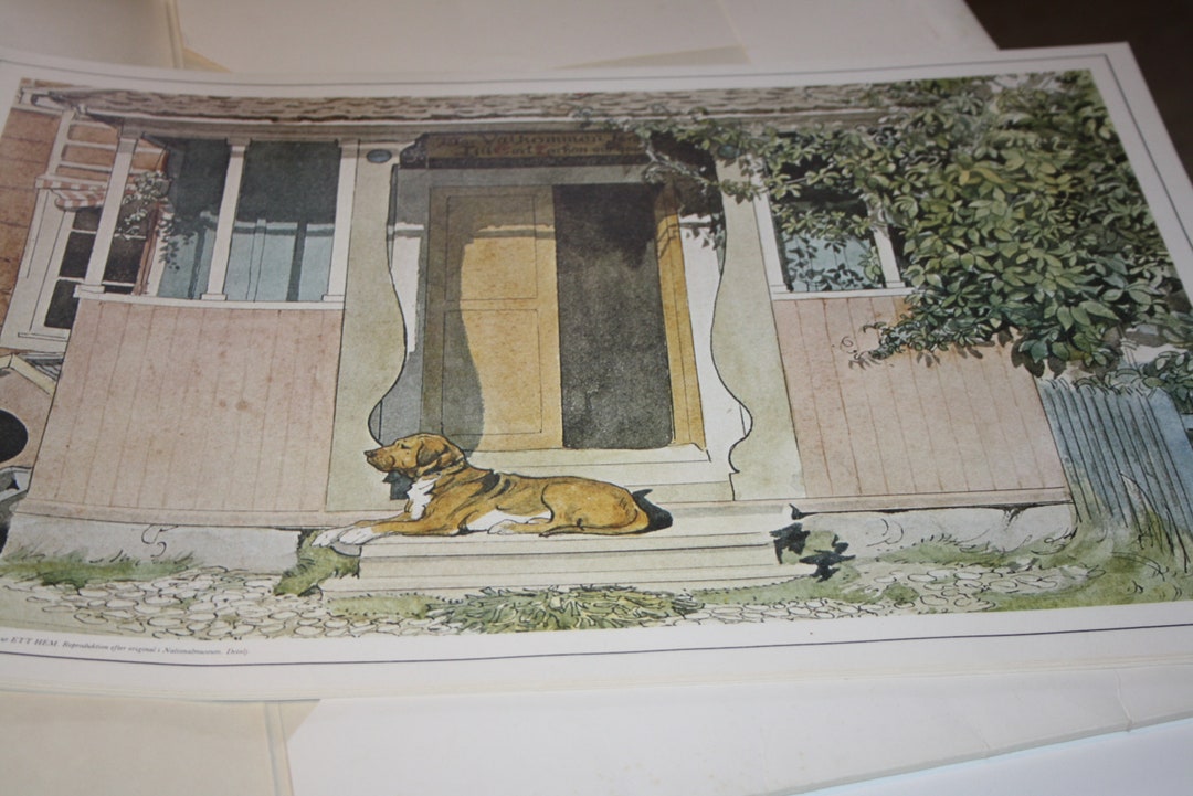 Carl Larson “the Porch” / Exhibition Poster / National Museum Stockholm ...