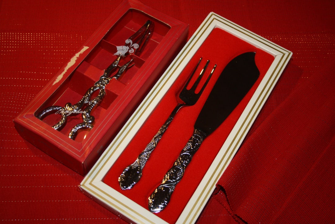 Rare Find - Vintage Serving Tongs Sandwich / Amsterdam Cookie Servers ...