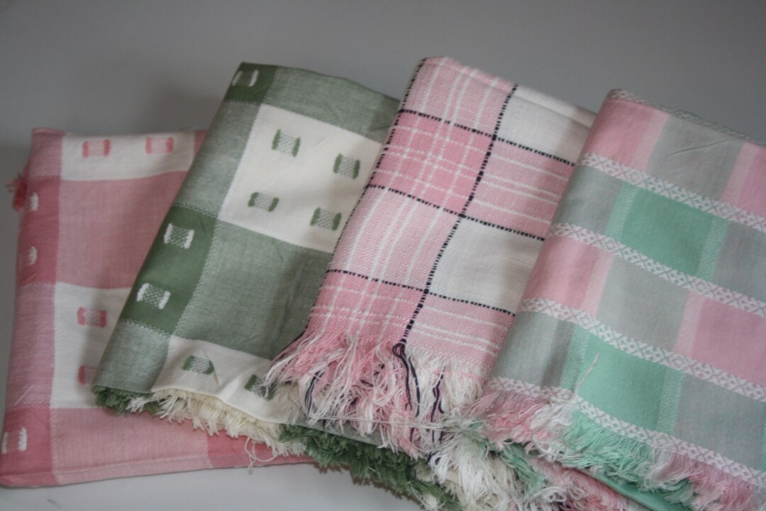 A Set of Beautiful Vintage Table Cloths 1970s Different Colours and ...