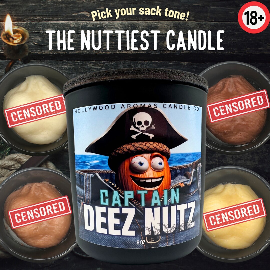 Captain Deez Nutz (testicle Candle) | Ballsack | Balls Candle | Gag ...