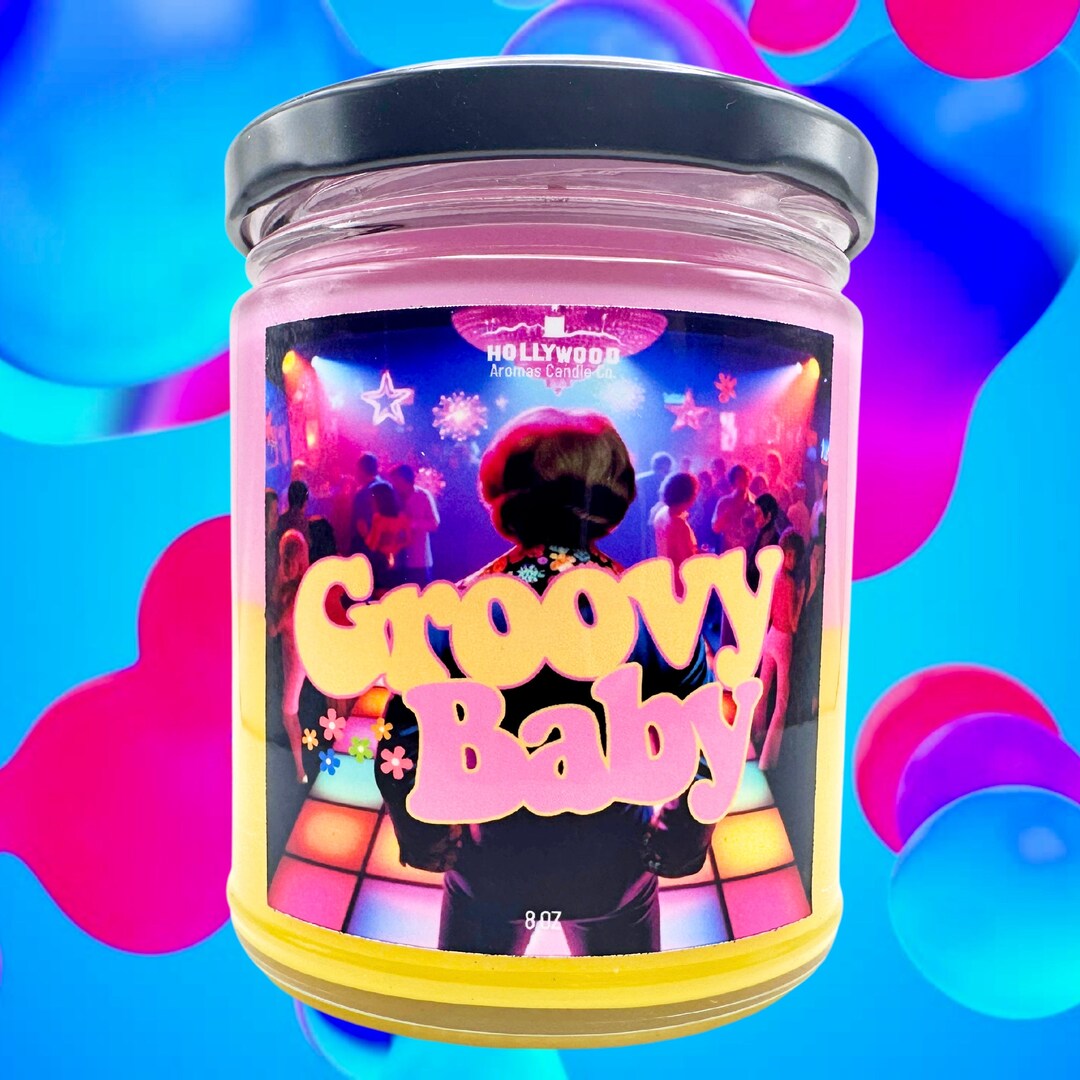 Groovy Baby austin Powers Candle - Etsy