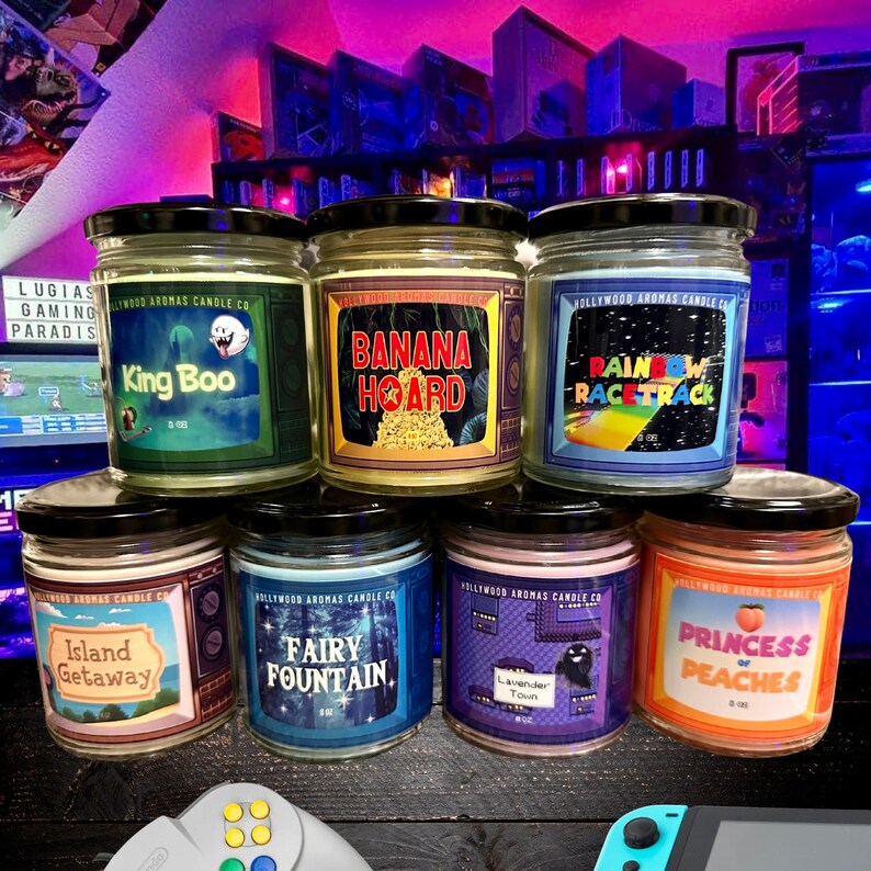 Legend of Zelda Candle Nintendo Candle - Etsy