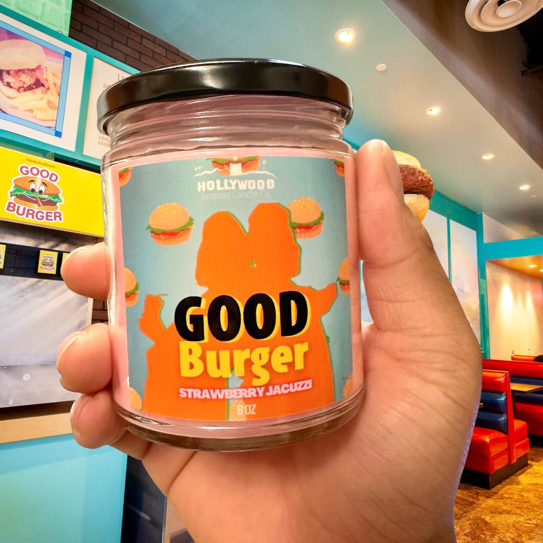 Good Burger: Strawberry Jacuzzi Candle - Etsy