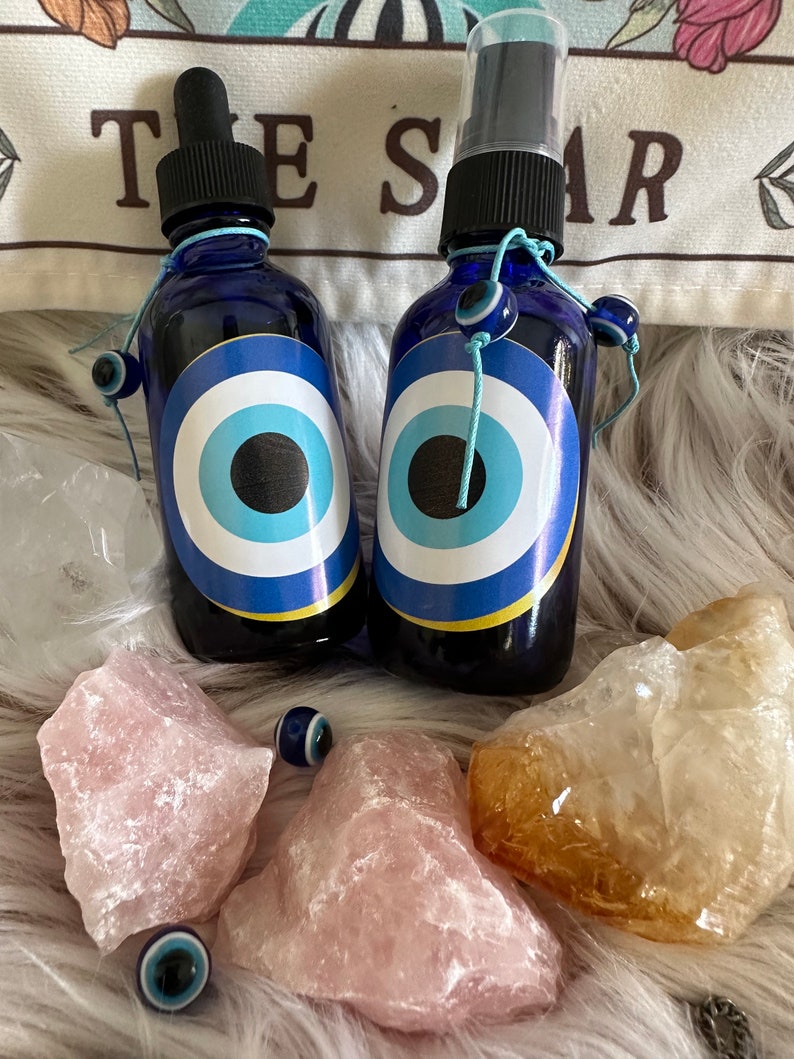 Evil Eye Protection Spray or Body Oil - Etsy