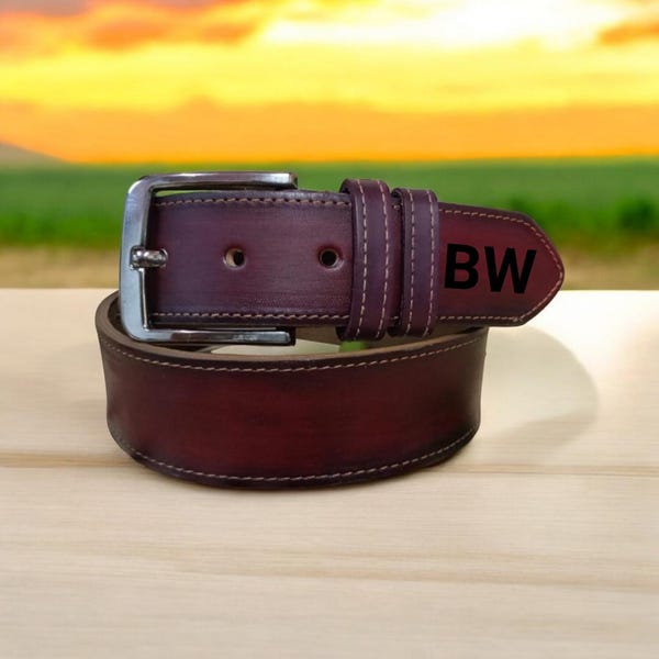 Personalized Belt - Etsy