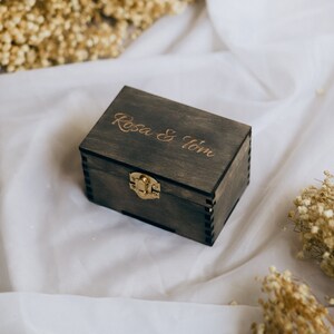 Personalized Wooden Box |custom Name Wood |storage Box Empty |keepsake ...