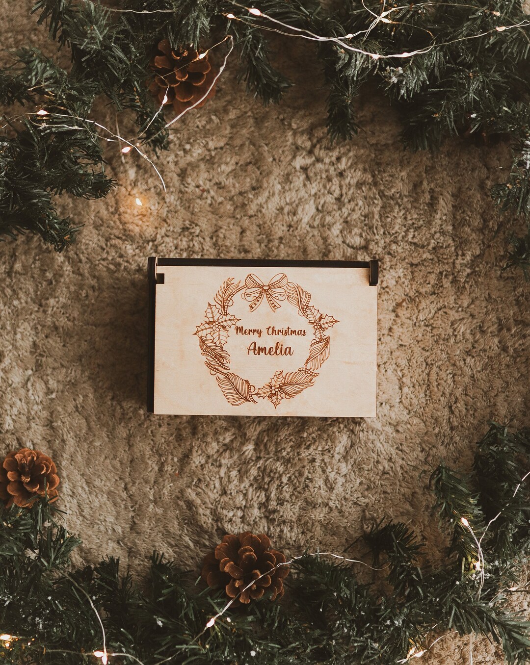 Personalized Keepsake Baby Box | First Christmas Gift for Baby ...