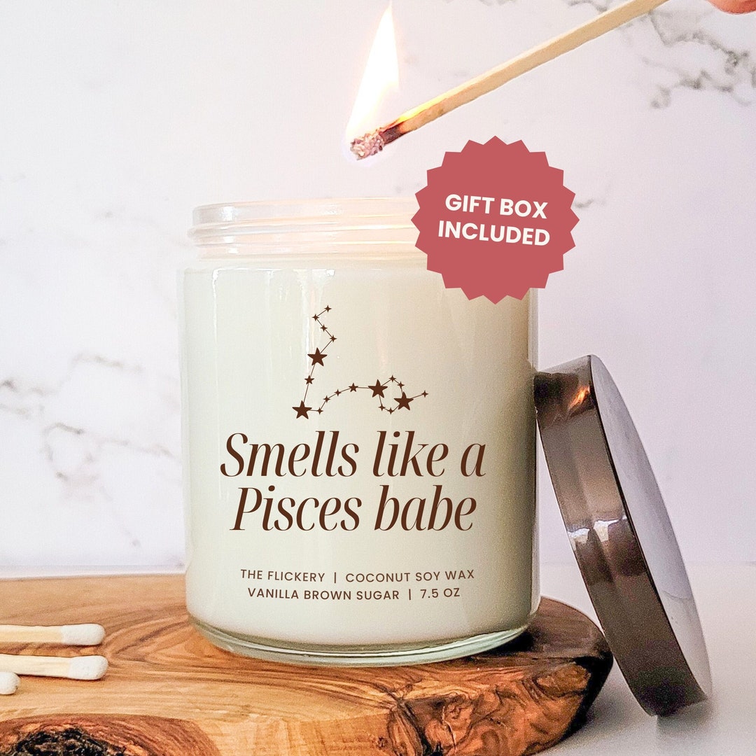 Smells Like A Pisces Gift for February Zodiac Birthday March Bday ...