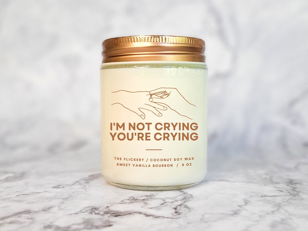 You're Crying, Just Engaged Gift for Couples, Engagement Gift for Her ...