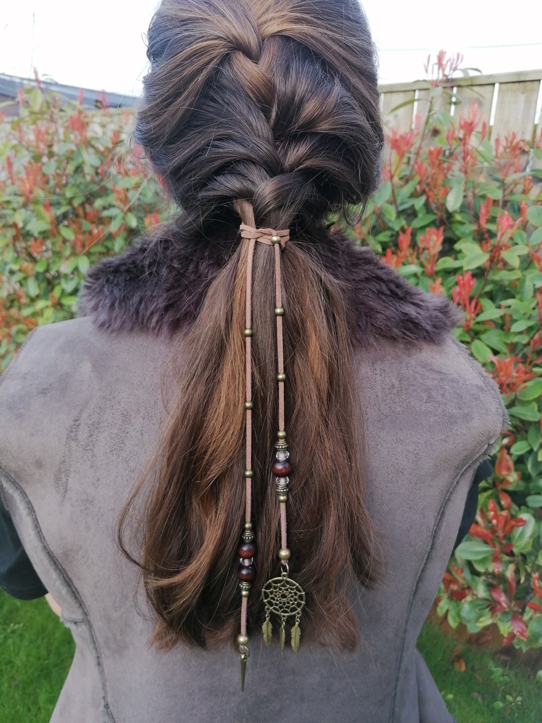 Hair Braiding Cord Hair Accessories Clip in Hair Braiders Faux Suede ...