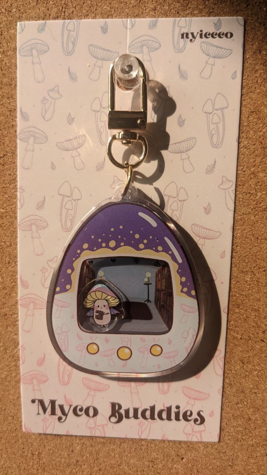 Myco Buddies Shakers, Keychain, Mushroom, Cottagecore, Goth, Shroom ...