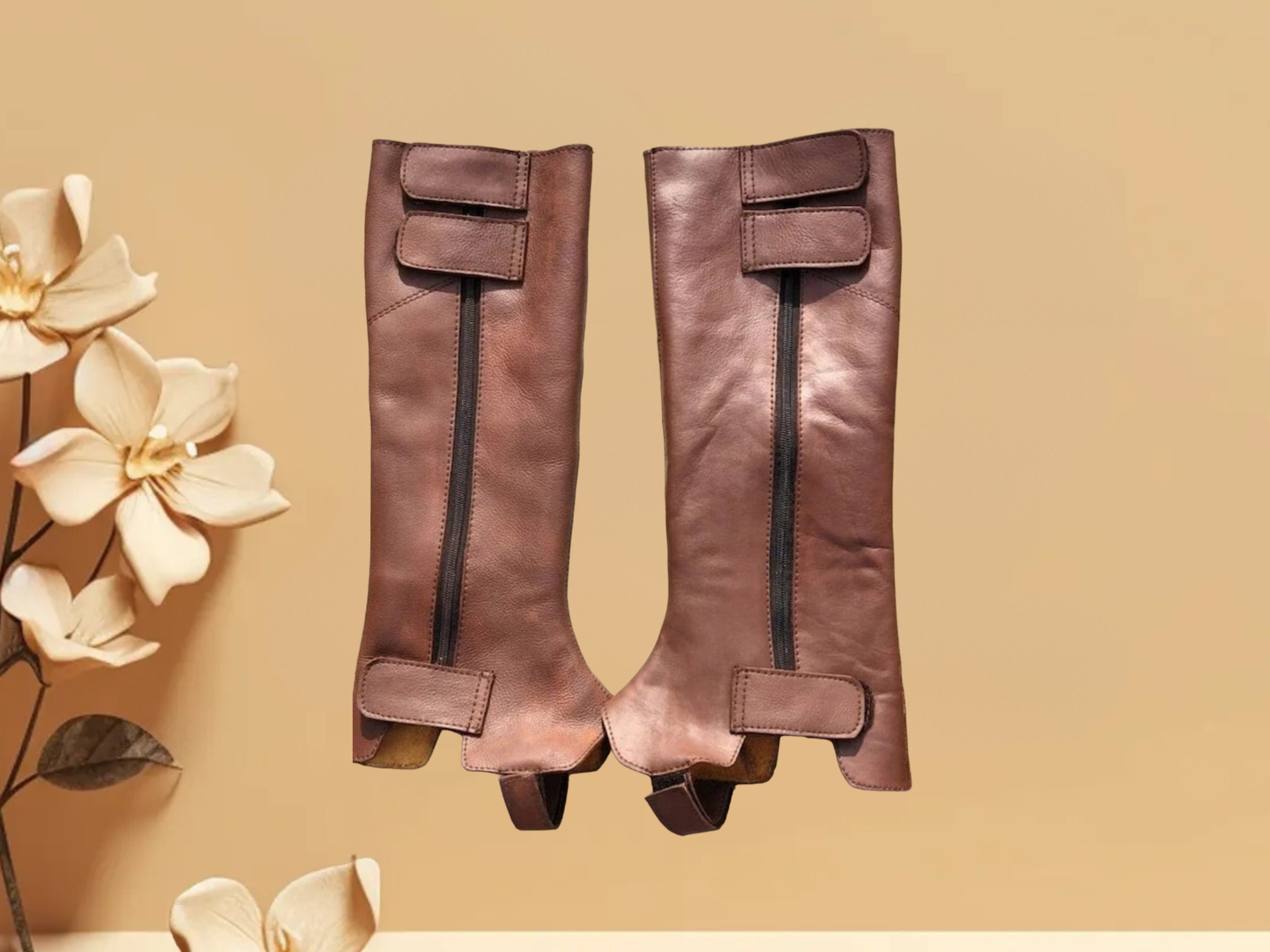 Boba Fett Inspired Leather Boot Cover, Bo-katan Kryze Boots Cover ...