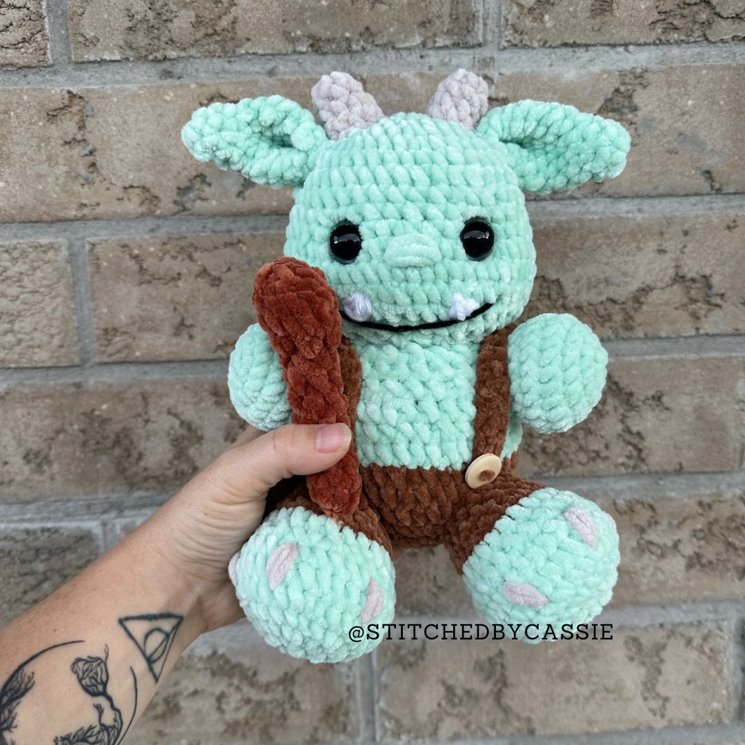 Ogre Crochet PDF Pattern - Etsy