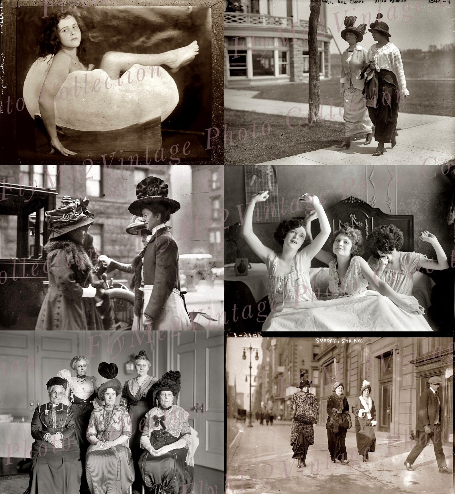 Vintage Journal Digital Photos Printable Portraits 1900s Girls & Women ...