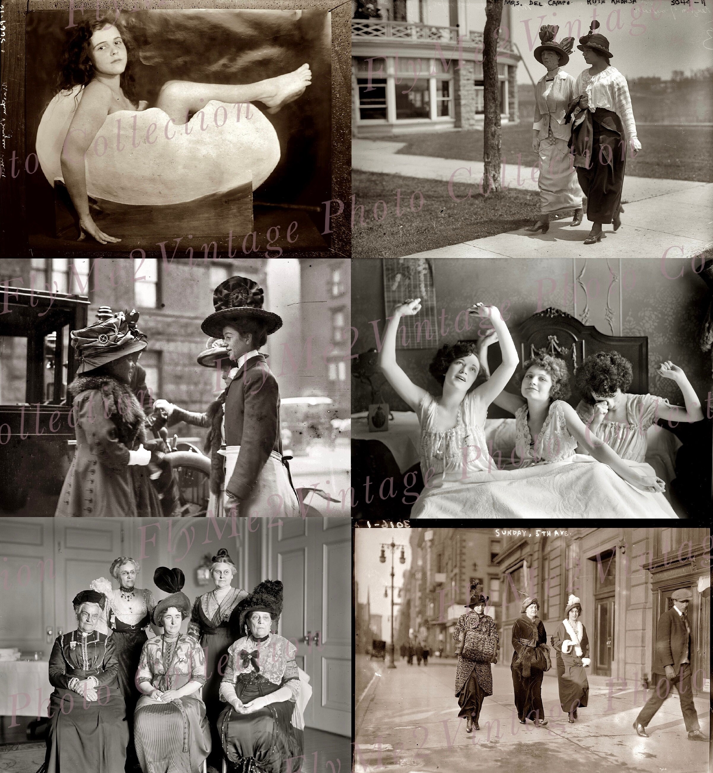 Vintage Journal Digital Photos Printable Portraits 1900s Girls & Women ...