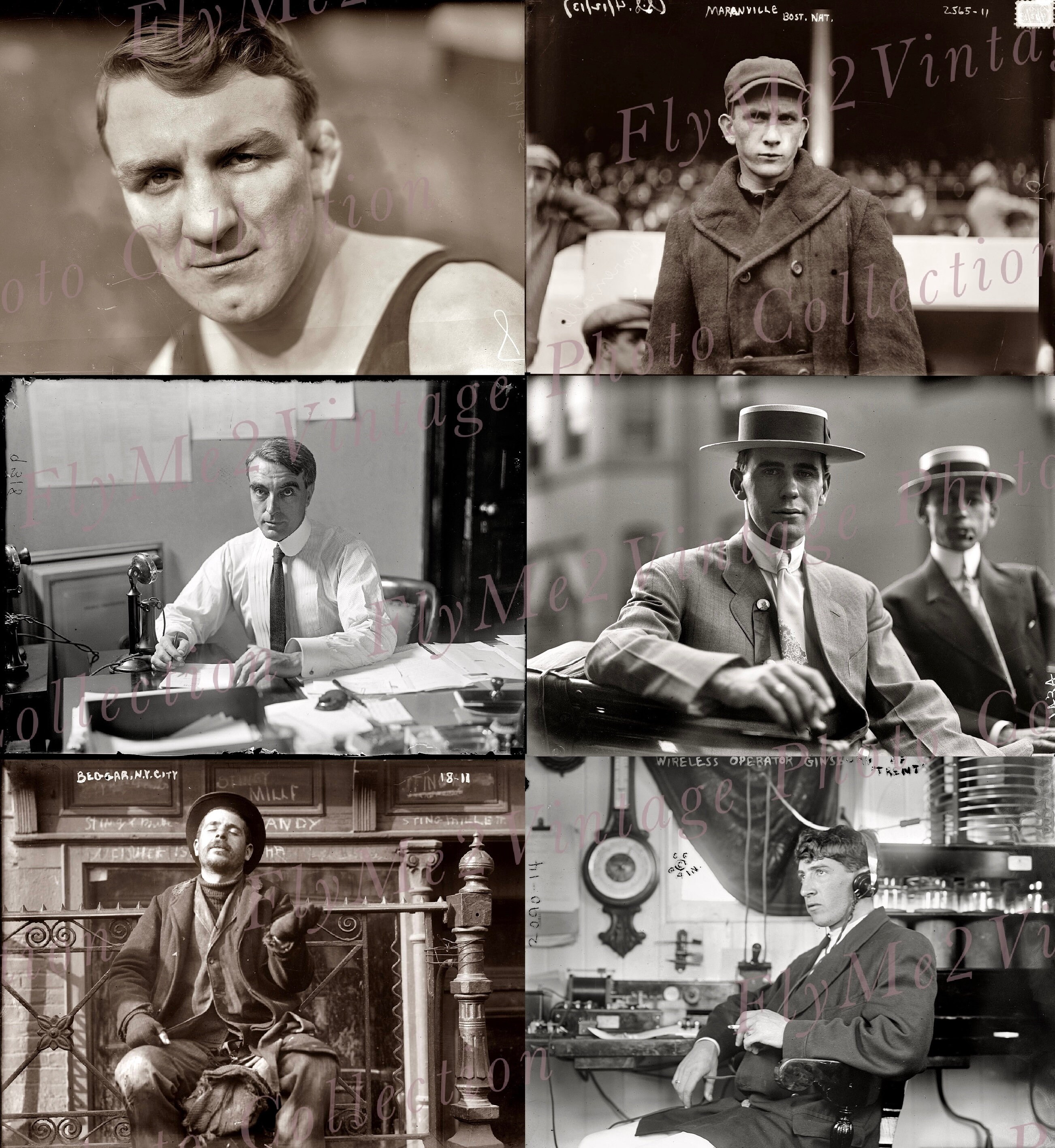 Vintage Journal Digital Photos Printable Portraits 1900s Men Portrait ...