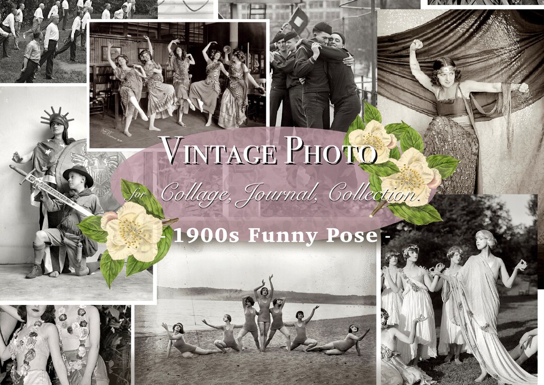 Vintage Journal Digital Photos Printable Portraits 1900s Printable ...