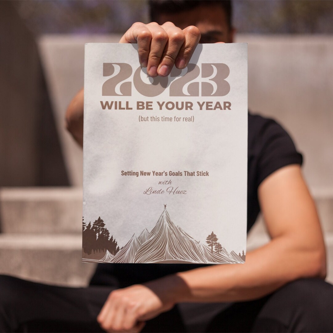 New Years Goals Workbook (digital: Printable & Interactive) - Goal ...