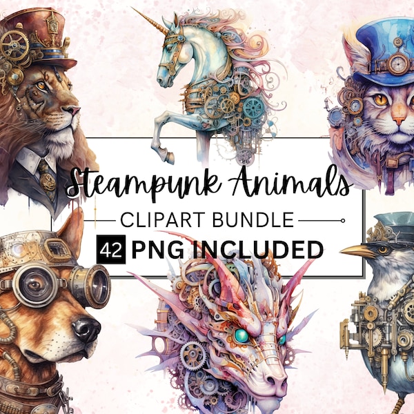 Steampunk Animals - Etsy