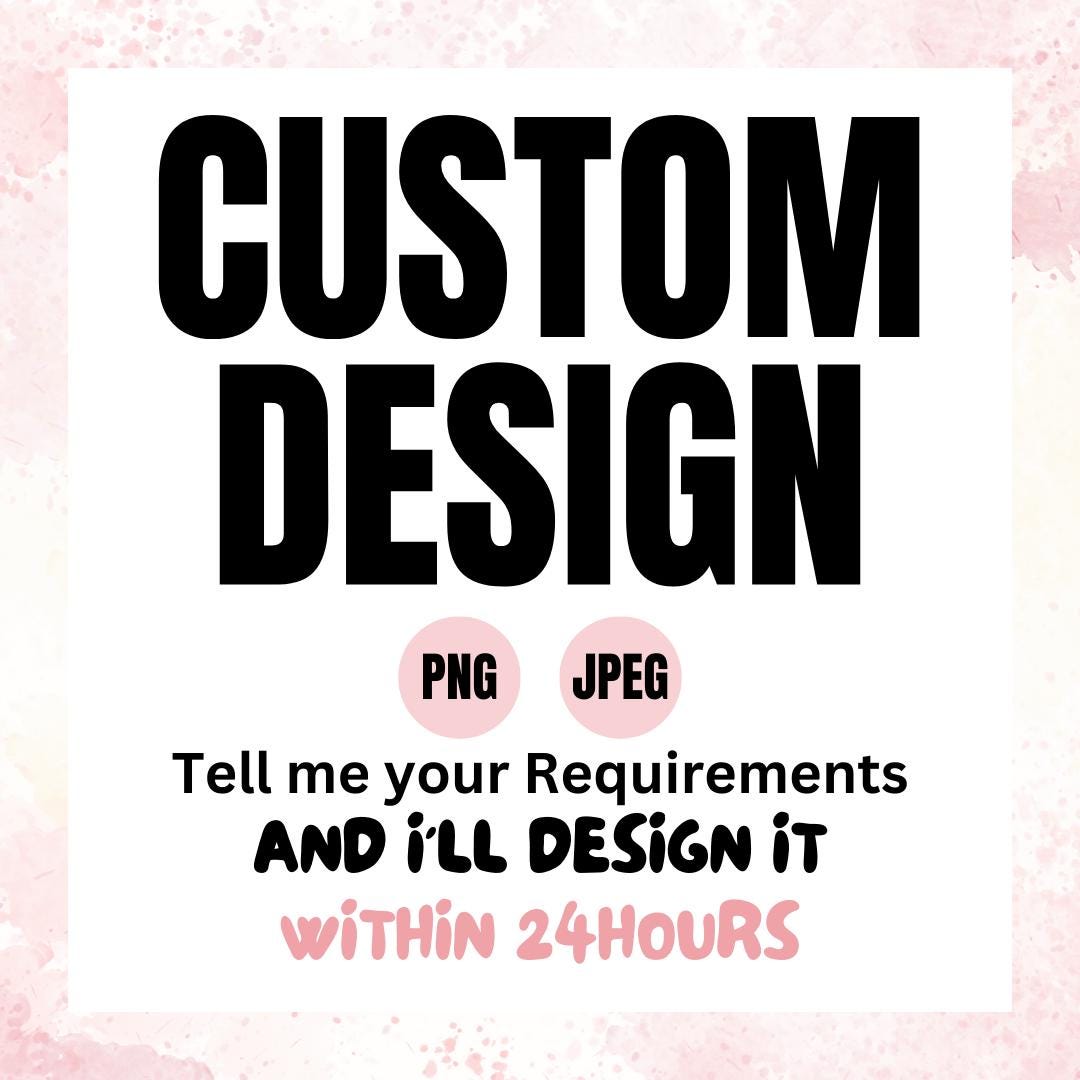 Custom Watercolor Clipart, Professional Customized PNG, High Quality ...