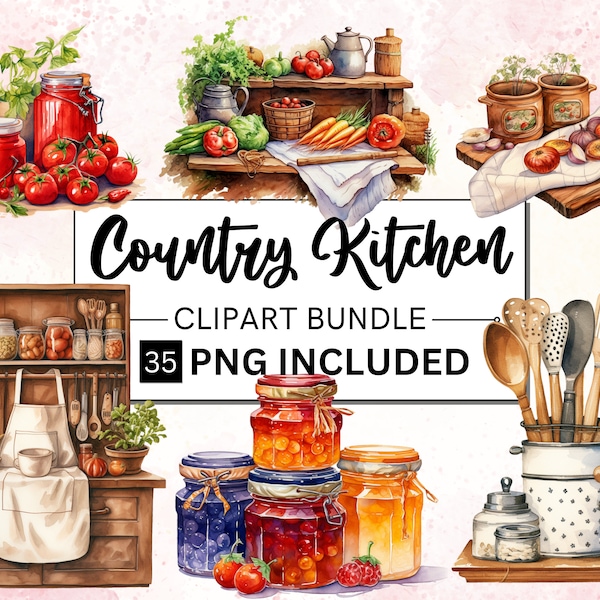 Kitchen Clipart - Etsy