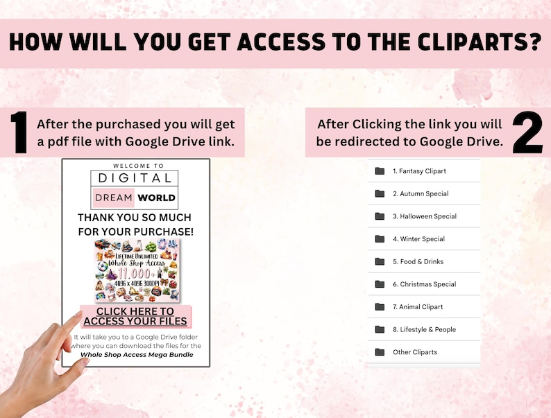 Whole Store Bundle Entire Shop Clipart Full Lifetime Access Printable ...