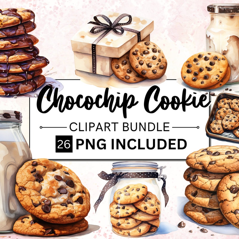 Cookies Clipart - Etsy