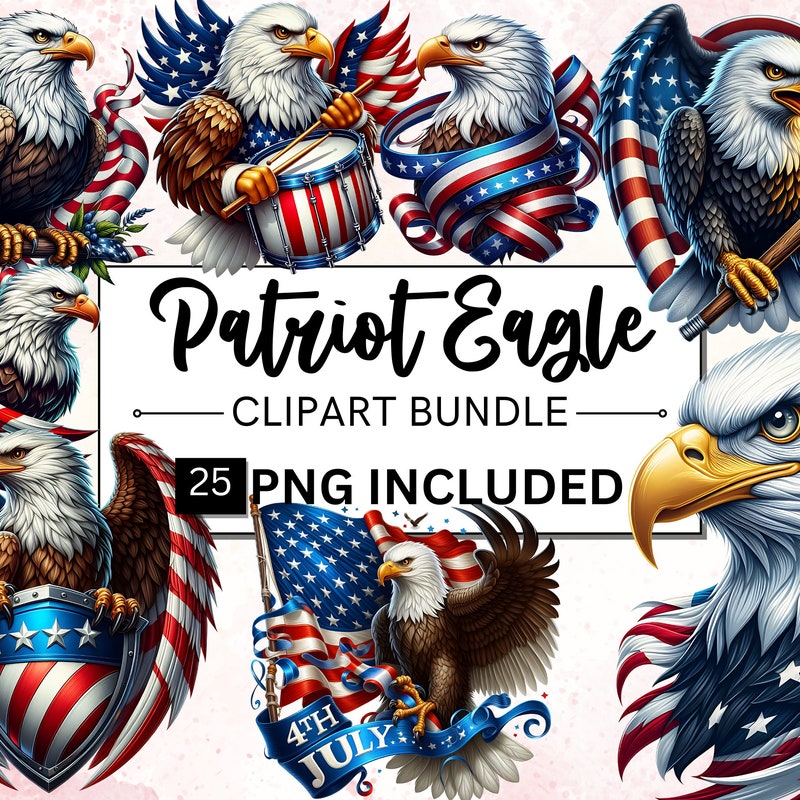 Patriotic Clipart - Etsy