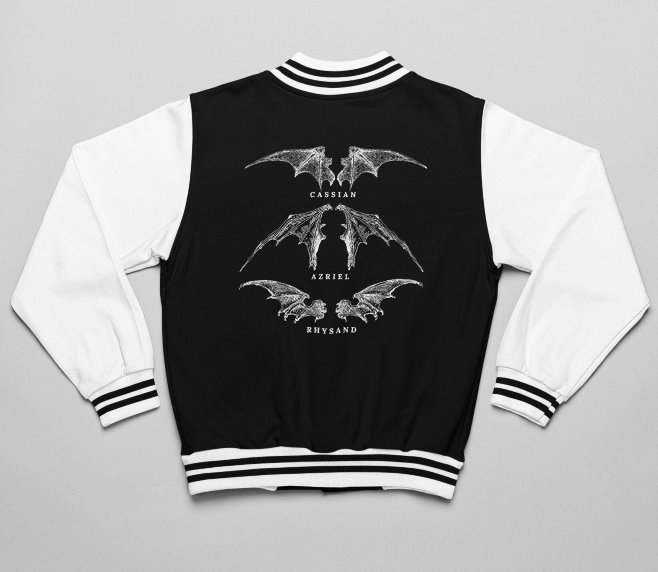 Officially Licensed Bat Boys Varsity Jacket ACOTAR Rhysand Bat - Etsy UK