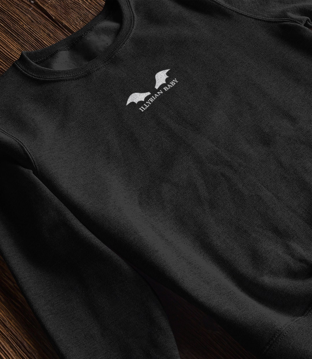 ACOTAR Illyrian Baby Inspired Subtle Embroidered Sweatshirt Rhysand ...