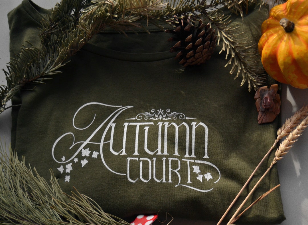 Officially Licensed ACOTAR Autumn Court Unisex Shirt SJM Bookish Lucien ...