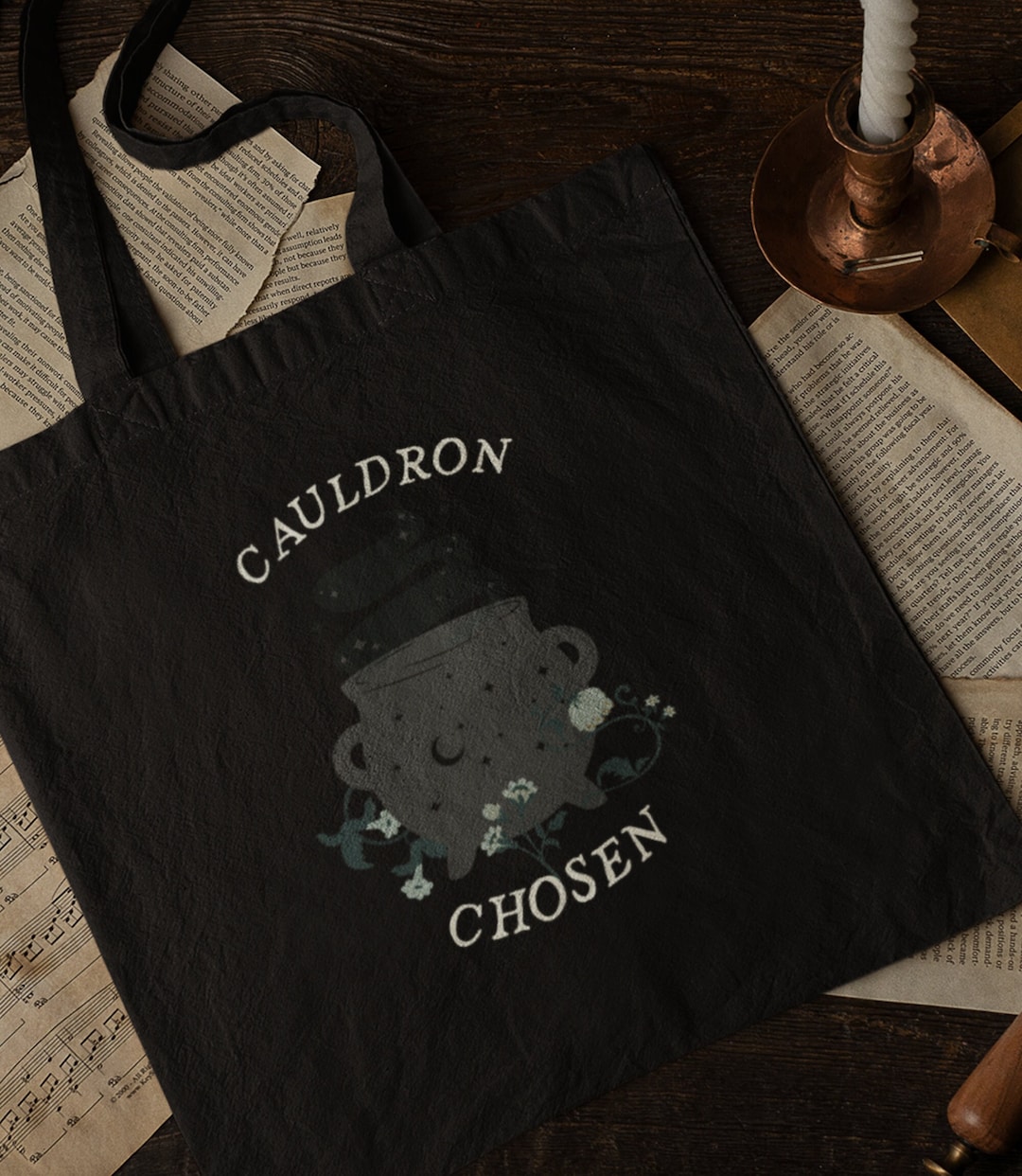 ACOTAR Inspired ' Cauldron Chosen ' Tote Bag Elain Archeron Nesta Feyre ...