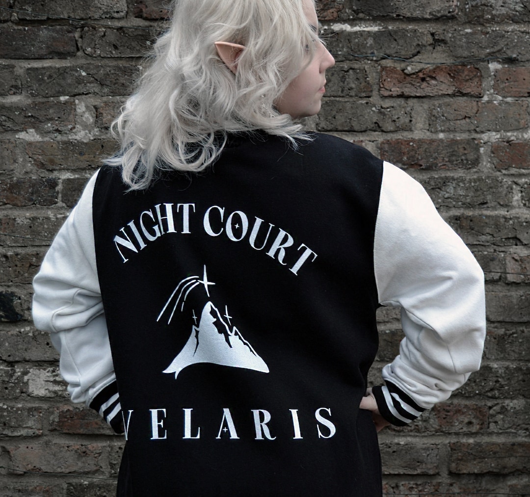 ACOTAR Inspired Velaris Night Court Varsity Jacket Rhysand Bat Boys ...