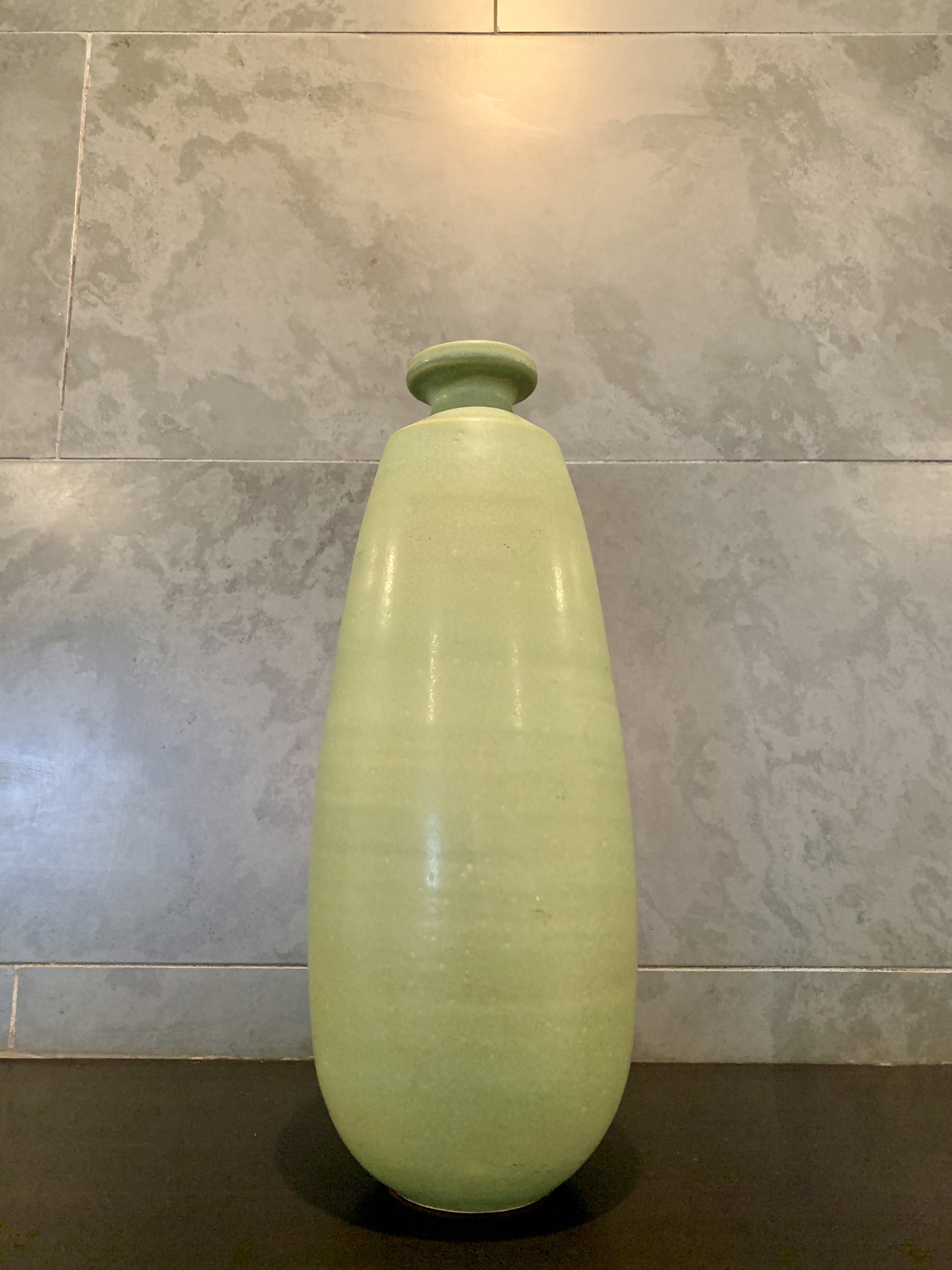 Vintage Rowe Pottery Works Tall Olive Green Studio Pottery - Etsy