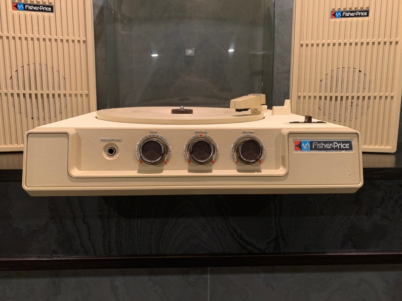 Vintage 1983 Fisher-price Record Player and Speaker Set AS IS CONDITION ...