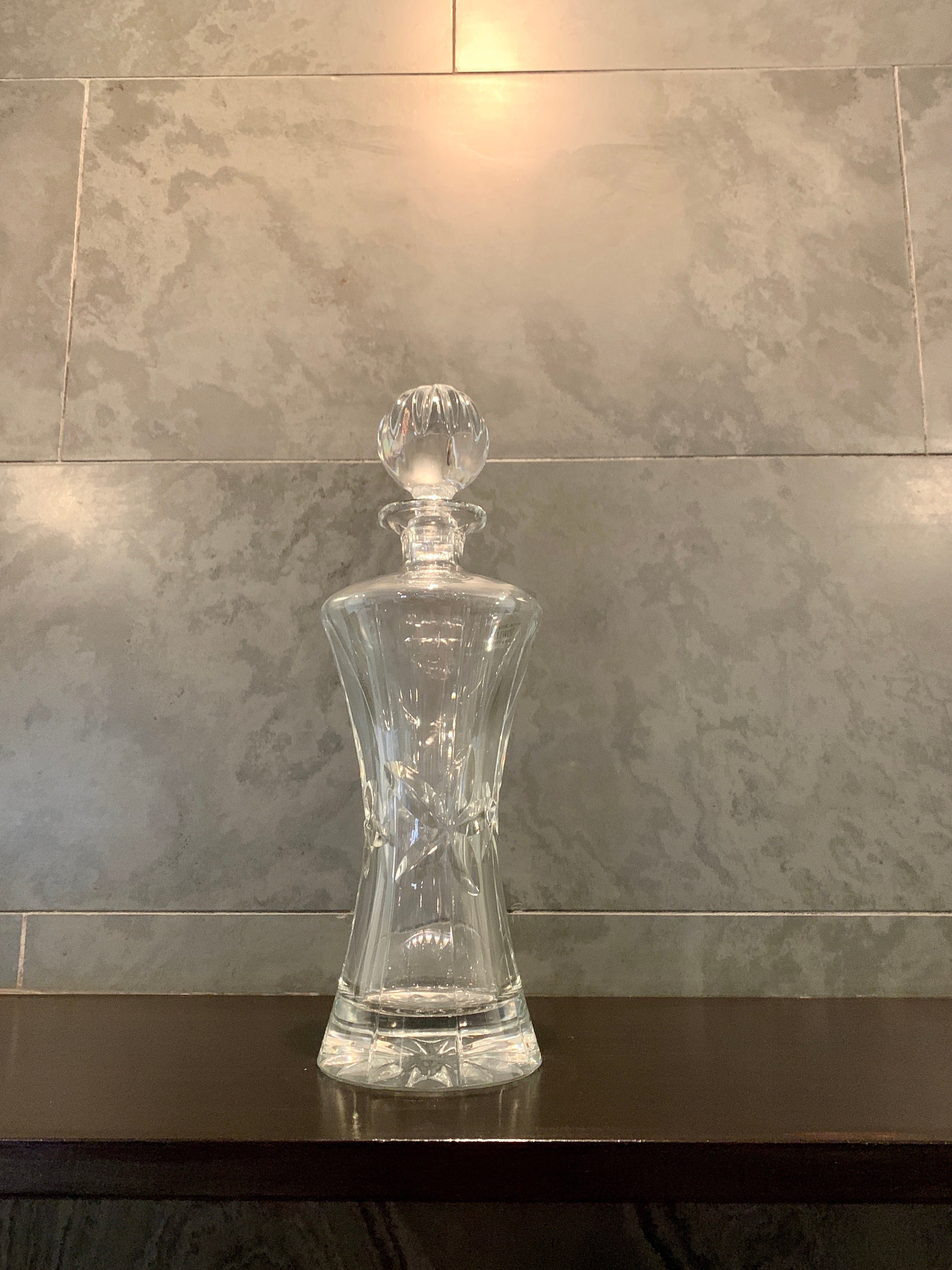 Vintage MCM Vintage 1960's Towle Lead Crystal Decanter - Etsy