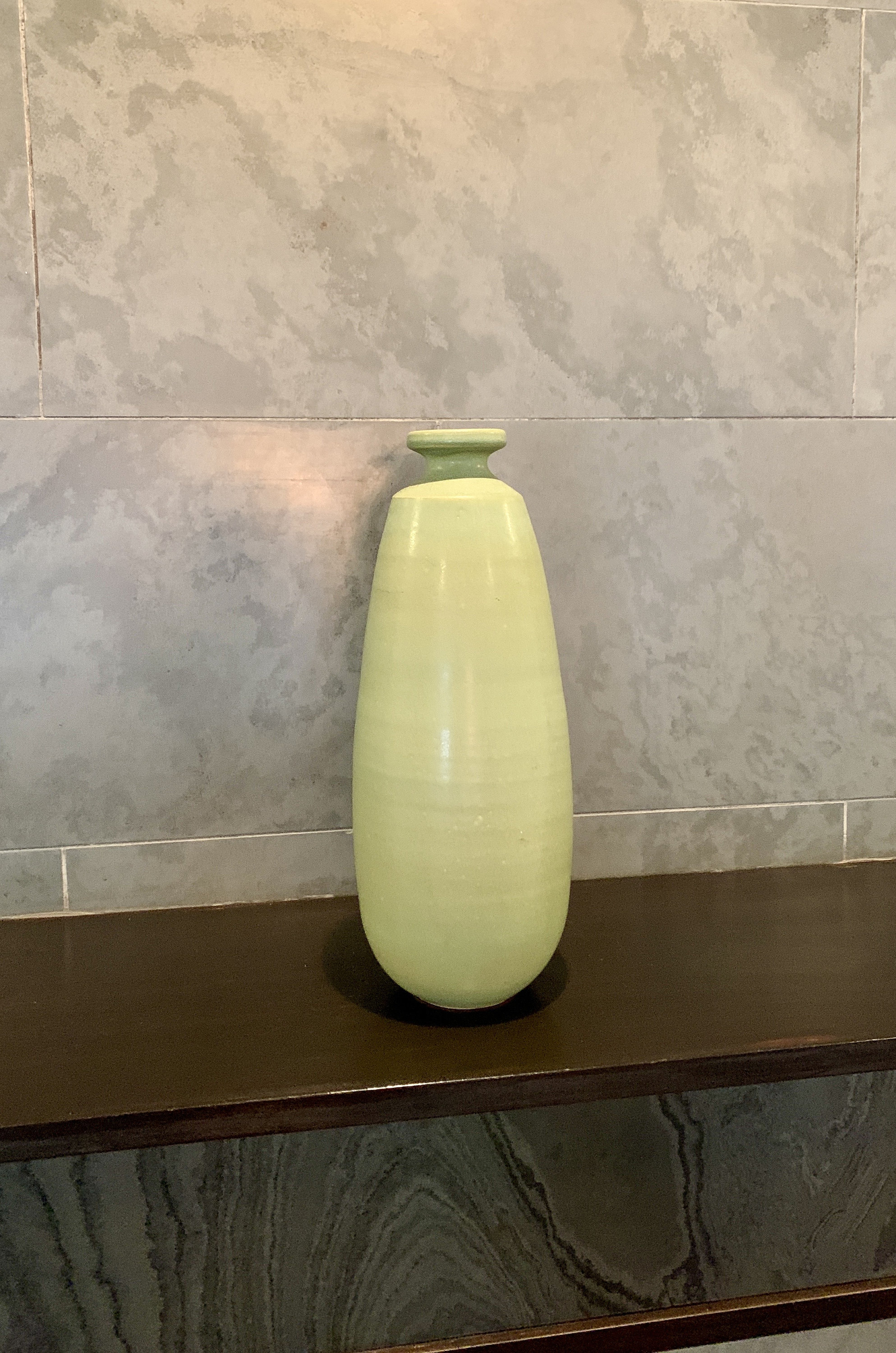 Vintage Rowe Pottery Works Tall Olive Green Studio Pottery - Etsy