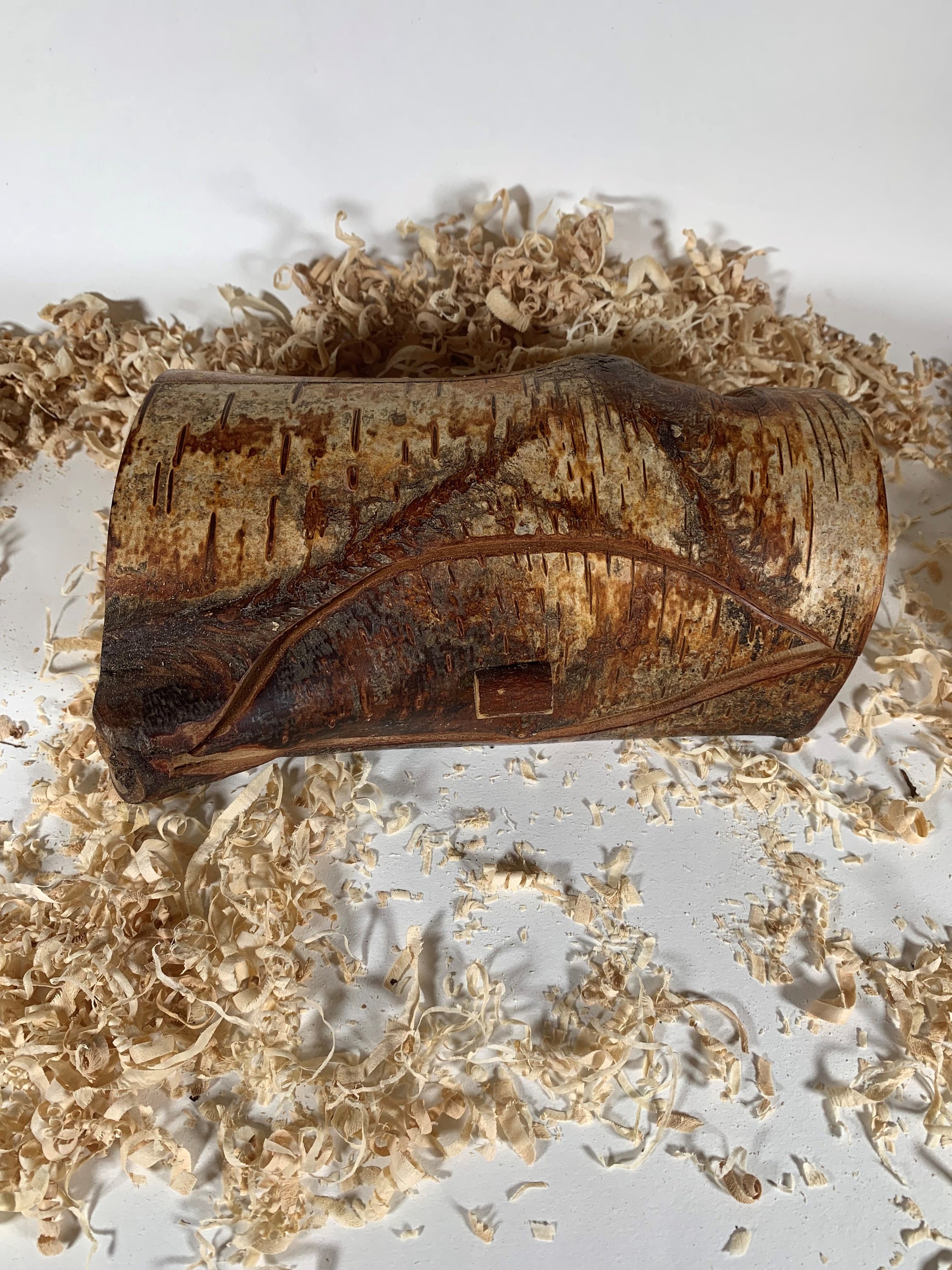 Rustic Birch Wood Bandsaw Box - Etsy