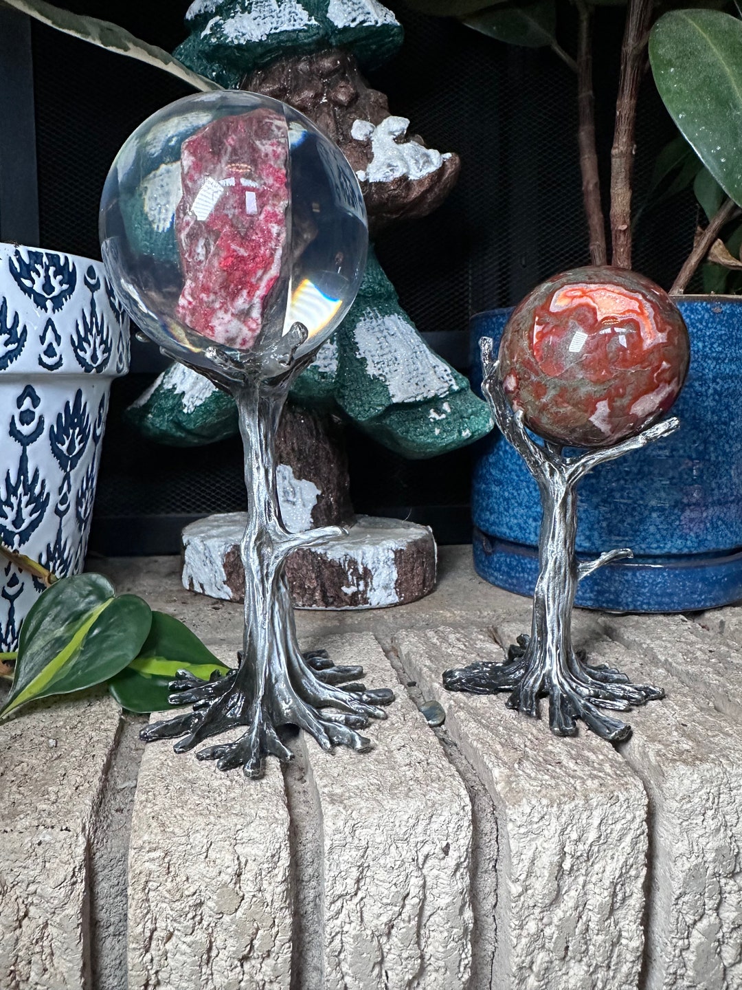 Metal Tree Sphere Stands. Sphere Holders. Choose Option 1 or 2 - Etsy