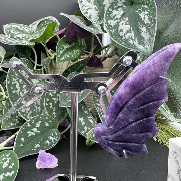 Angel Wing on Stand - Etsy