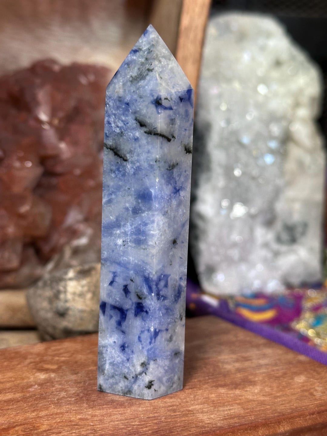 Special Material. UV Reactive Afghanite Sphere. Hackmanite Sodalite - Etsy