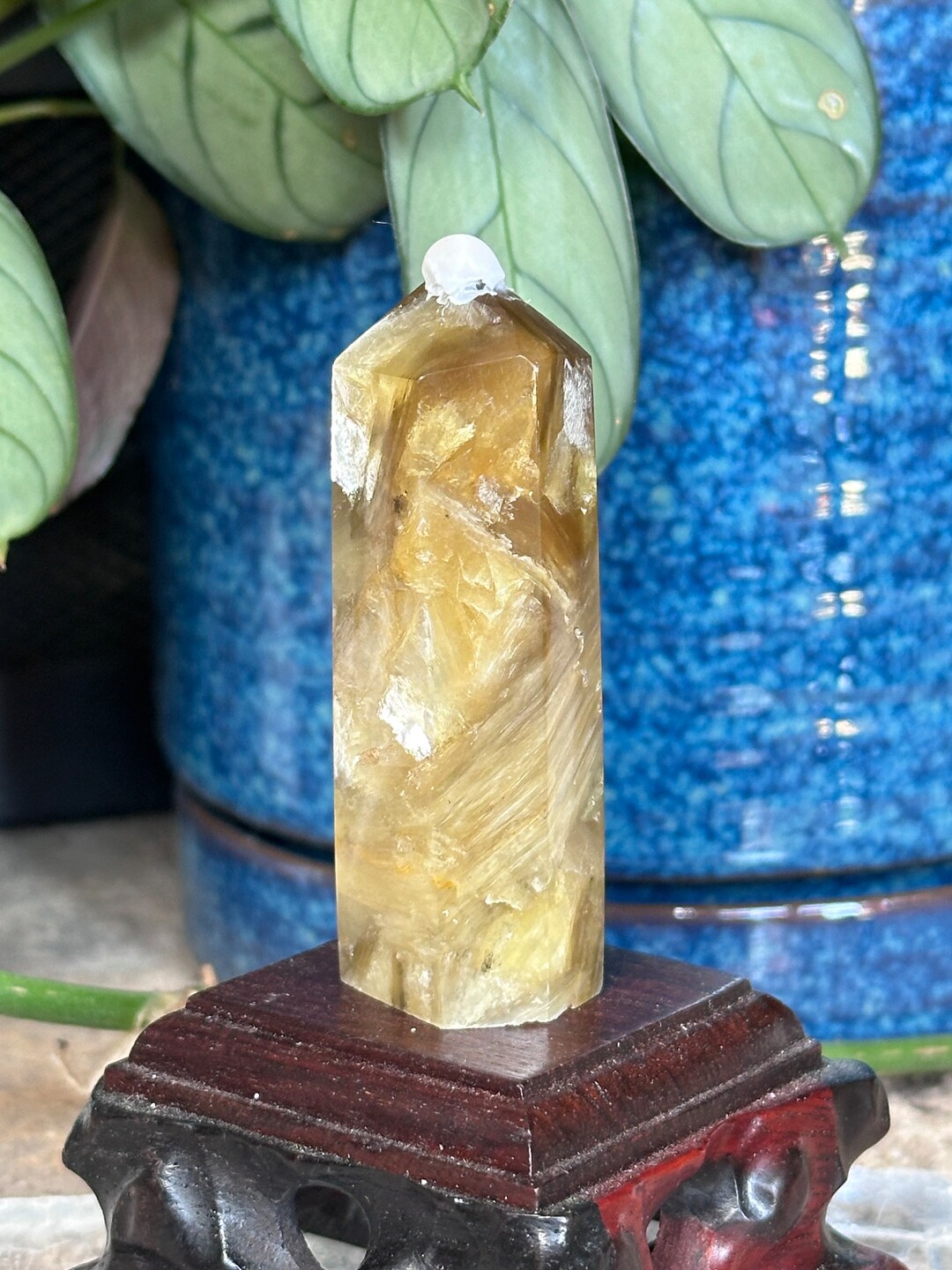 Golden Mica Tower Muscovite Tower Big Mica, String UV. High Quality - Etsy