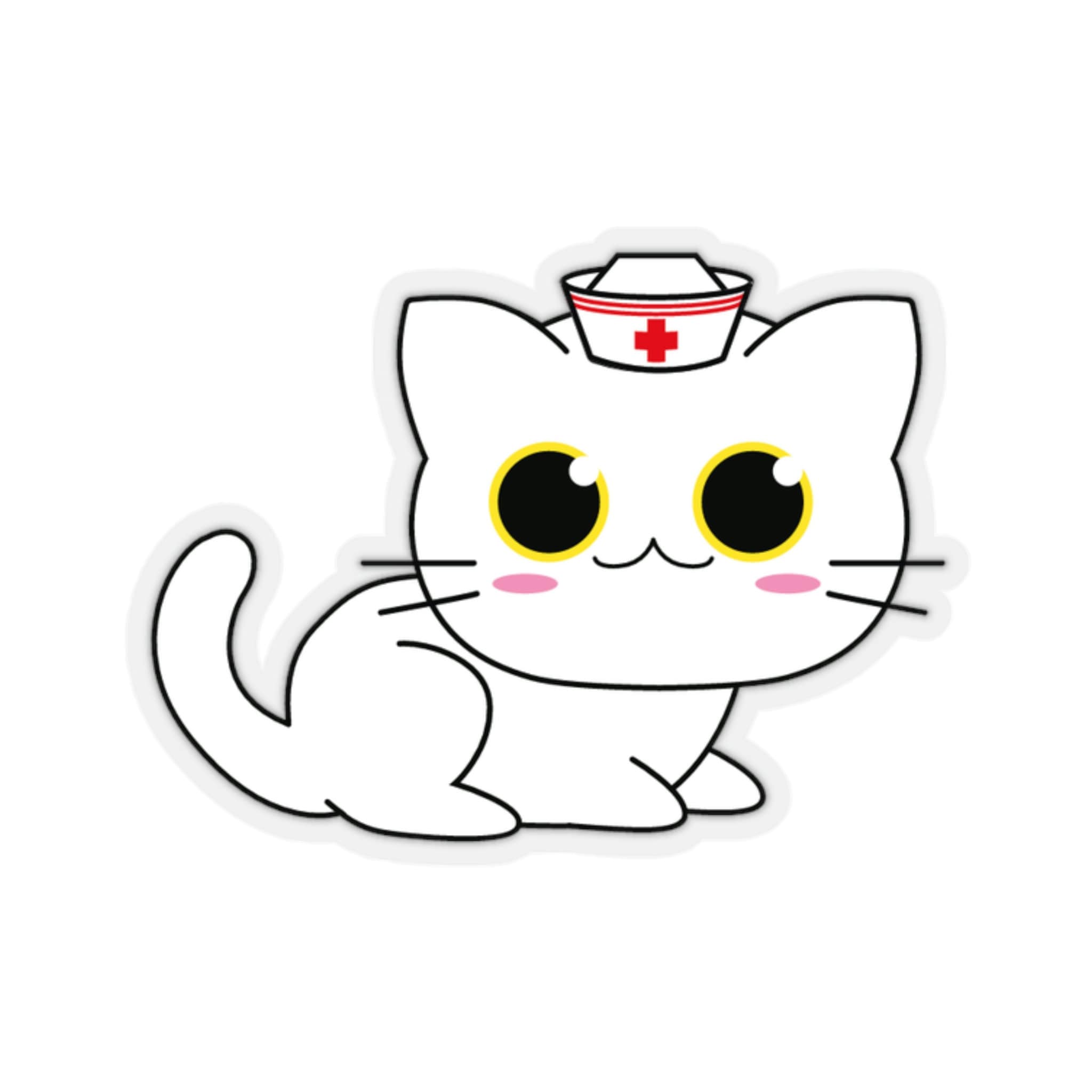 Hello Kitty Nurse Decal