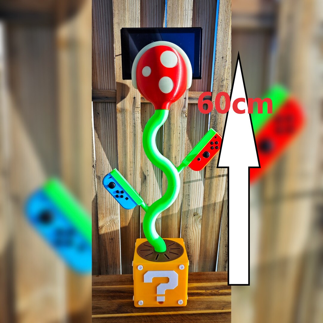 Super Mario Piranha Plant Stand for Nintendo Switch TV Mode - Etsy