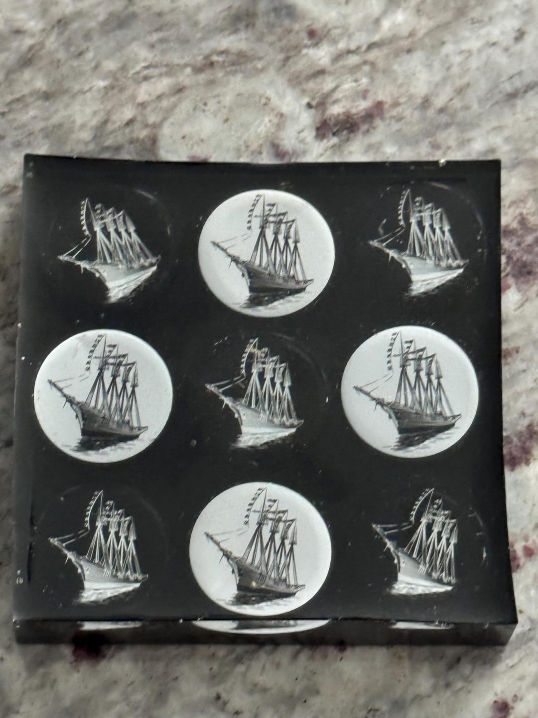 Resin Shipyard Brewing Bottle Cap Coaster - Etsy