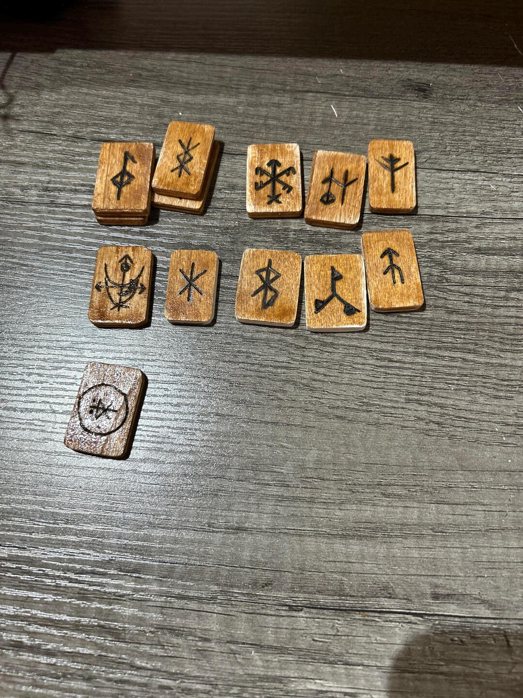 Wiccan Sigil/rune Tiles - Etsy
